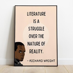 6 Inspirational Quotes by Famous Authors, Library Posters, English ...
