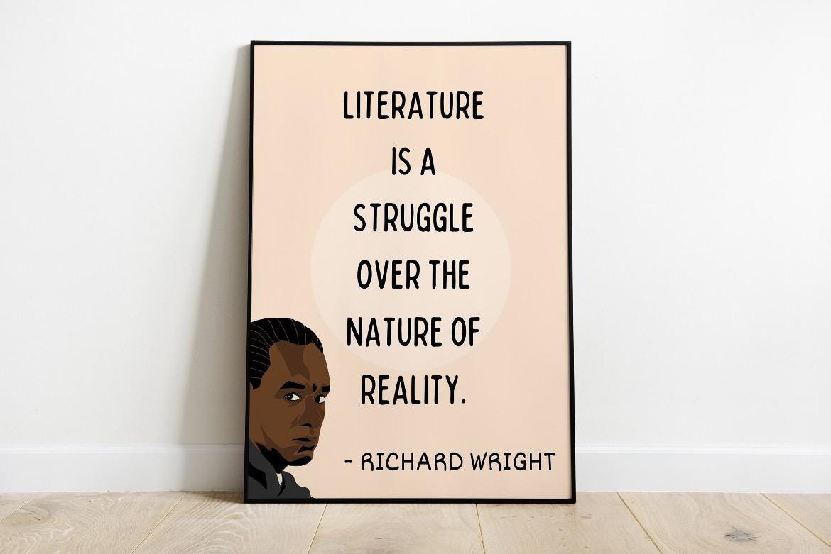 6 Inspirational Quotes by Famous Authors, Library Posters, English ...