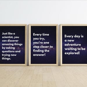 Space Theme Classroom Decor Bundle, Science Posters, Homeschool Prints ...