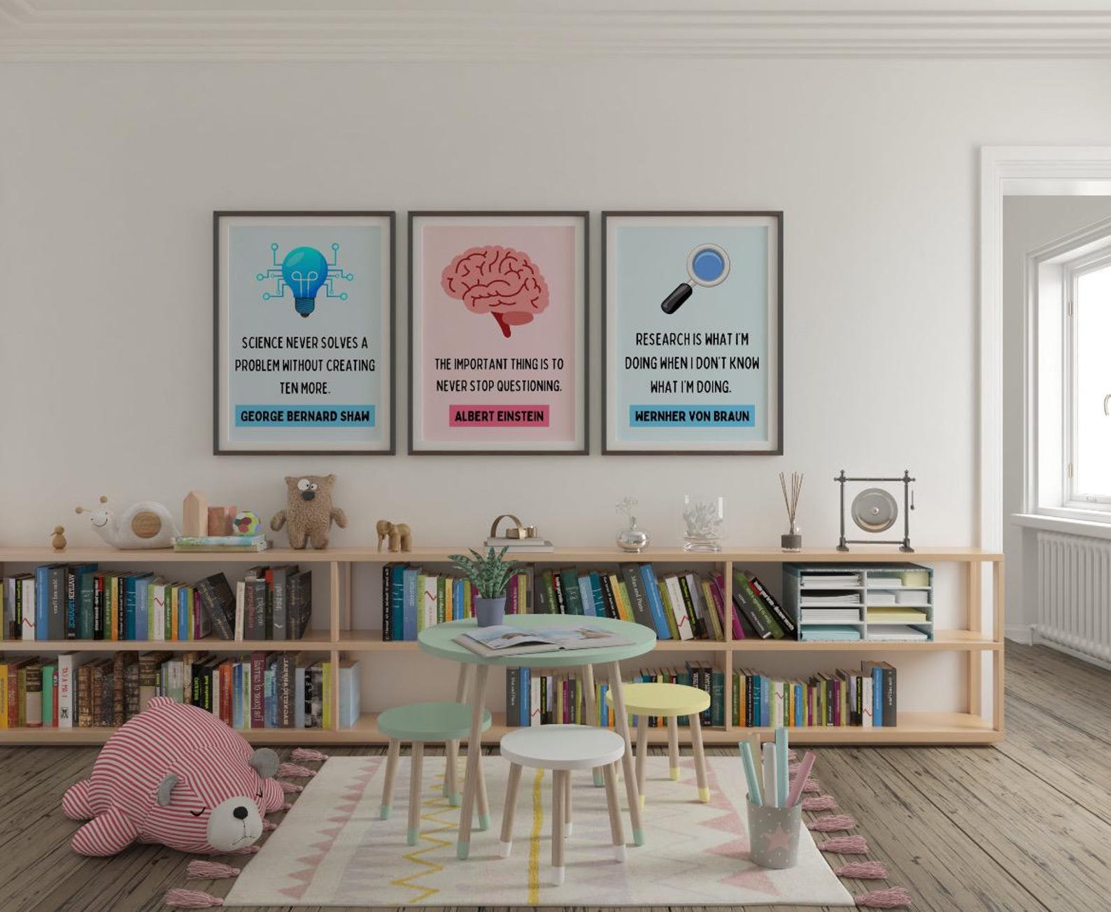 Set of 6 Science Quotes, Classroom Posters, Science Posters, Classroom ...