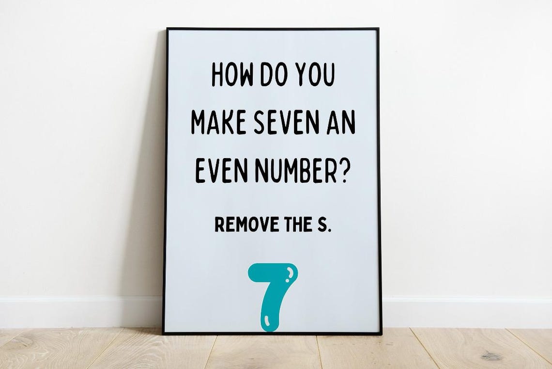 Funny Math Puns Posters, Classroom Decor (set of 6) (printable) - Etsy