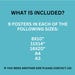 9 Funny Math Posters, Puns, Classroom Posters, Math Classroom Decor ...