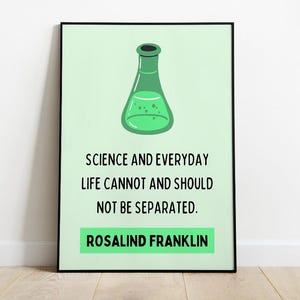 Set of 6 Science Quotes, Classroom Posters, Science Posters, Classroom ...