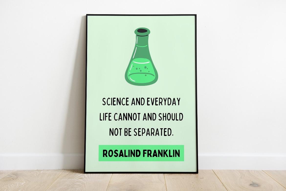 Set of 6 Science Quotes, Classroom Posters, Science Posters, Classroom ...