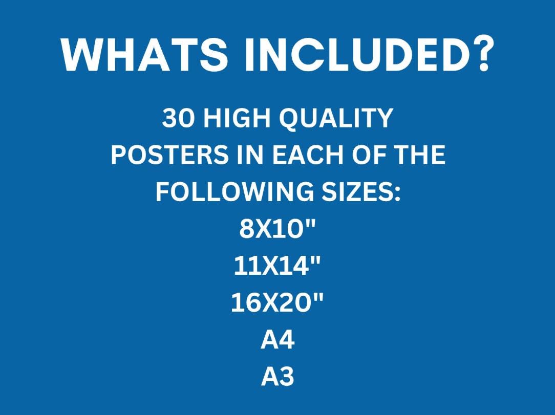 Science Classroom Posters, Biology, Chemistry, Physics Prints (digital ...