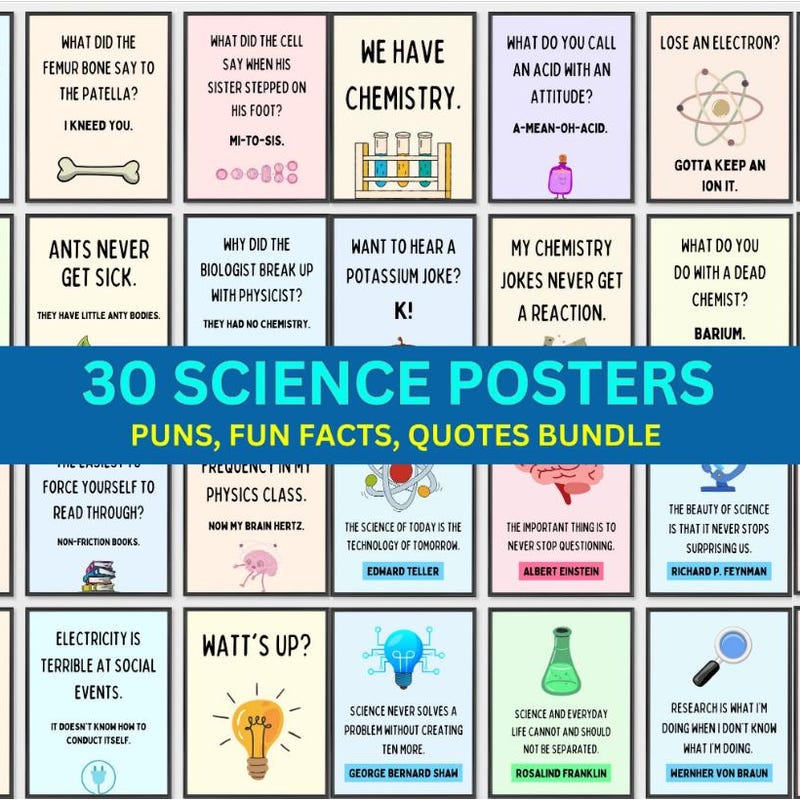 Biology Poster - Etsy