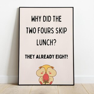 Funny Math Puns Posters, Classroom Decor (set of 6) (printable) - Etsy