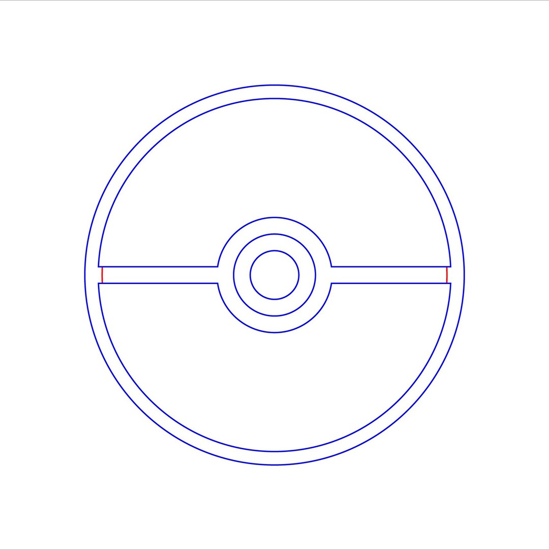 Pokéball Decoration, Digital File for Laser Cut - Etsy