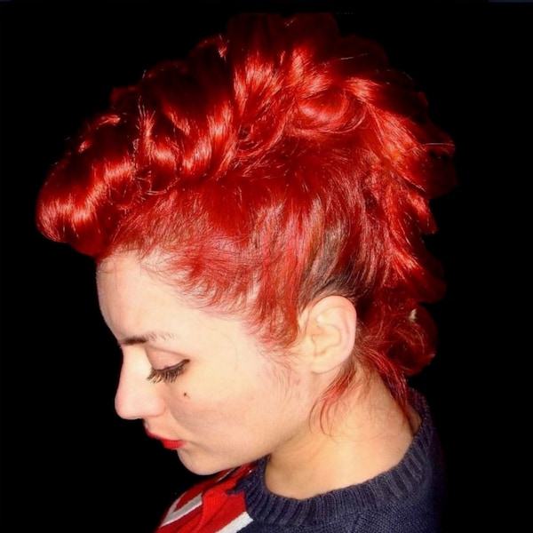 Mohawk Wig - Etsy