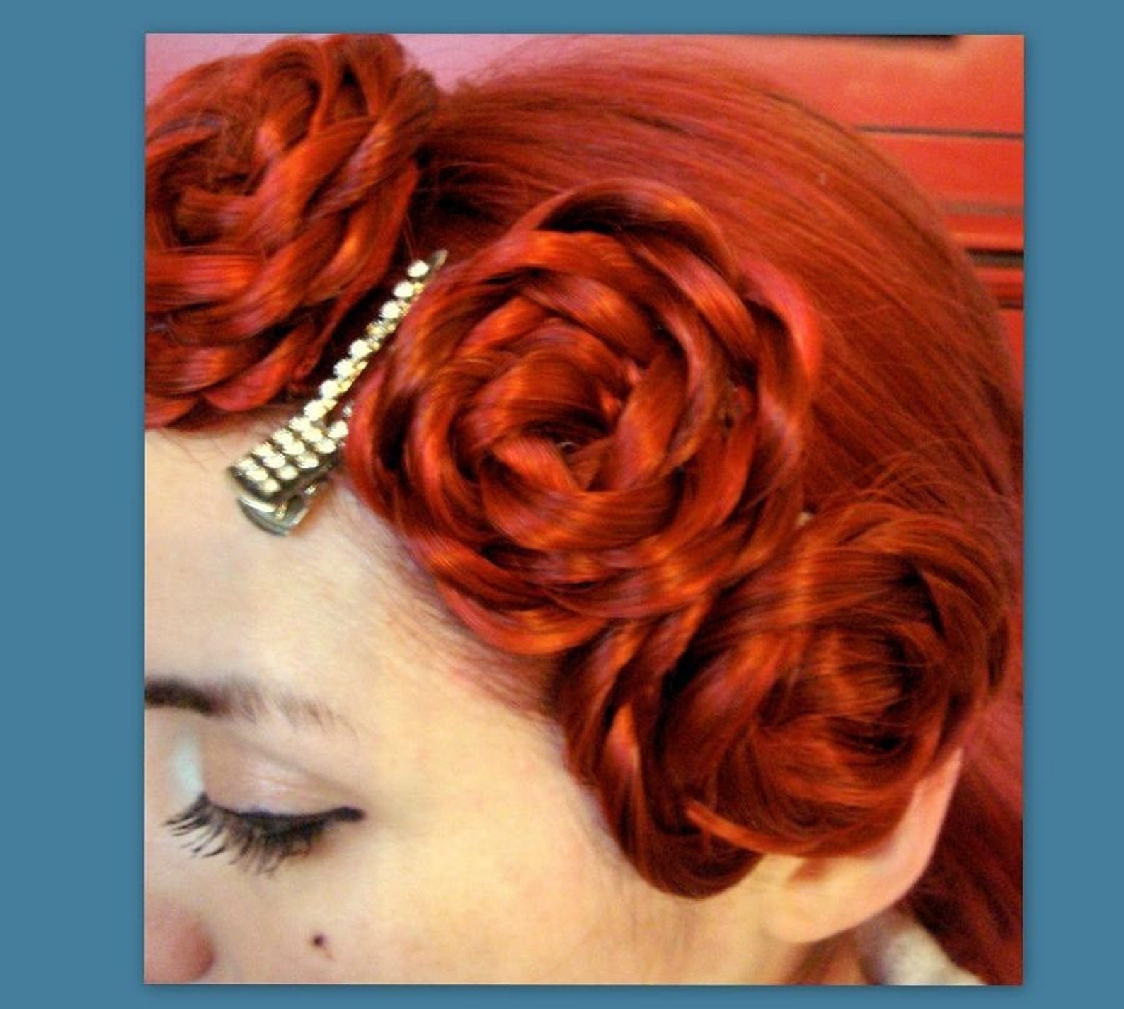 Wedding hair hairclip bridal hair clip flower hair pieces clip | Etsy