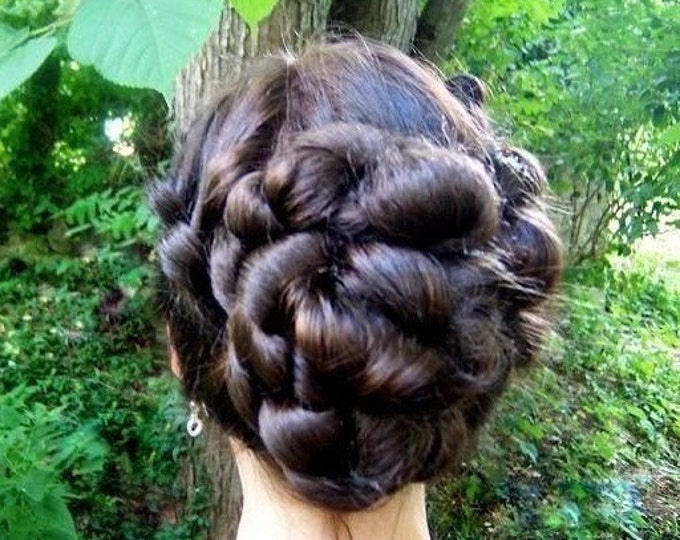 Large Instant Updo Filler Wig Custom to Your Hair Color - Etsy