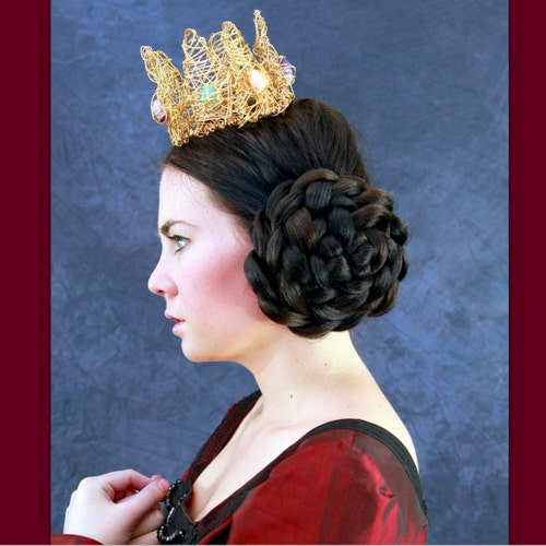 Wedding Bridal Hairpiece Accessory Hair Bun Wedding Hair Style - Etsy