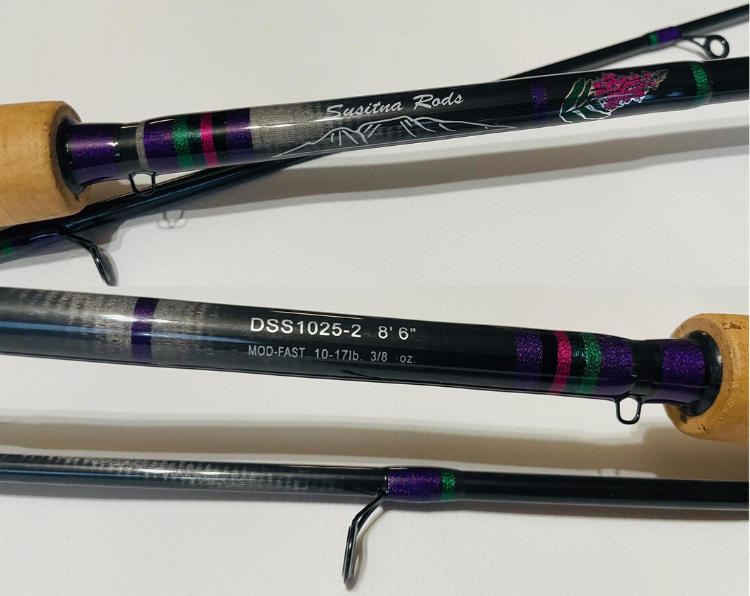 All Purpose Salmon and Steelhead Rod - Pink Flower Theme - Etsy