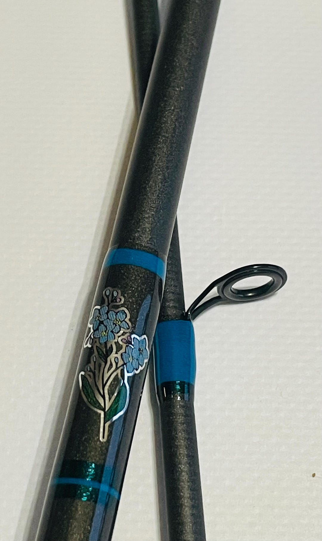 Forget Me Not Spinning Rod, Bass, Inshore, and Silver Salmon Rod Great ...
