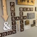 Scrabble Letters Wall Art Decal - Etsy