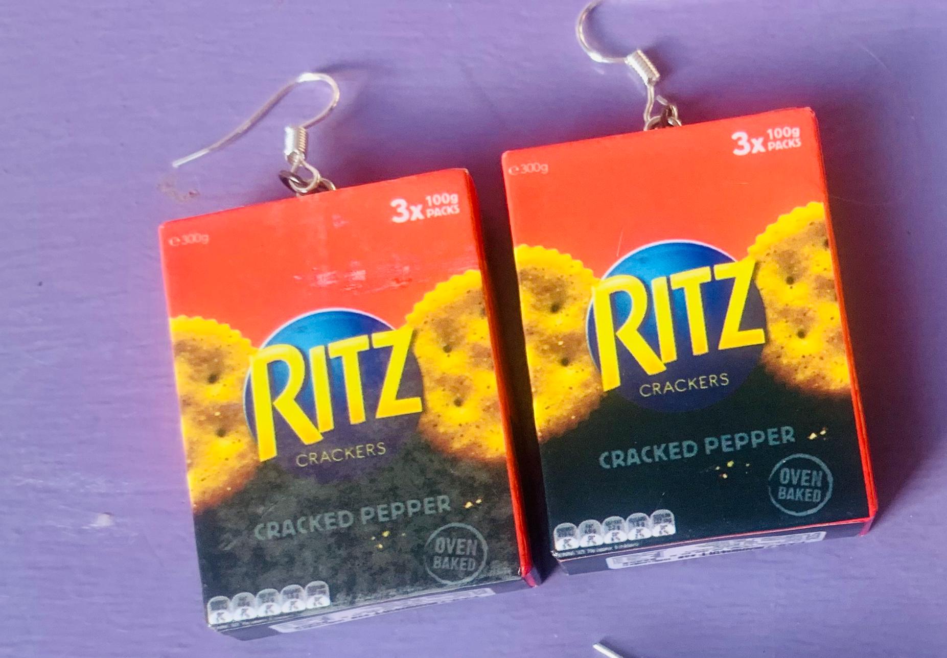 Kitsch Food Snack Earrings, Resin & Plastic - Etsy