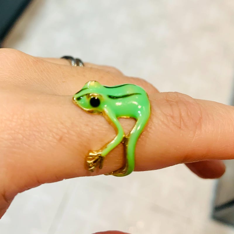 Frog Ring - Etsy