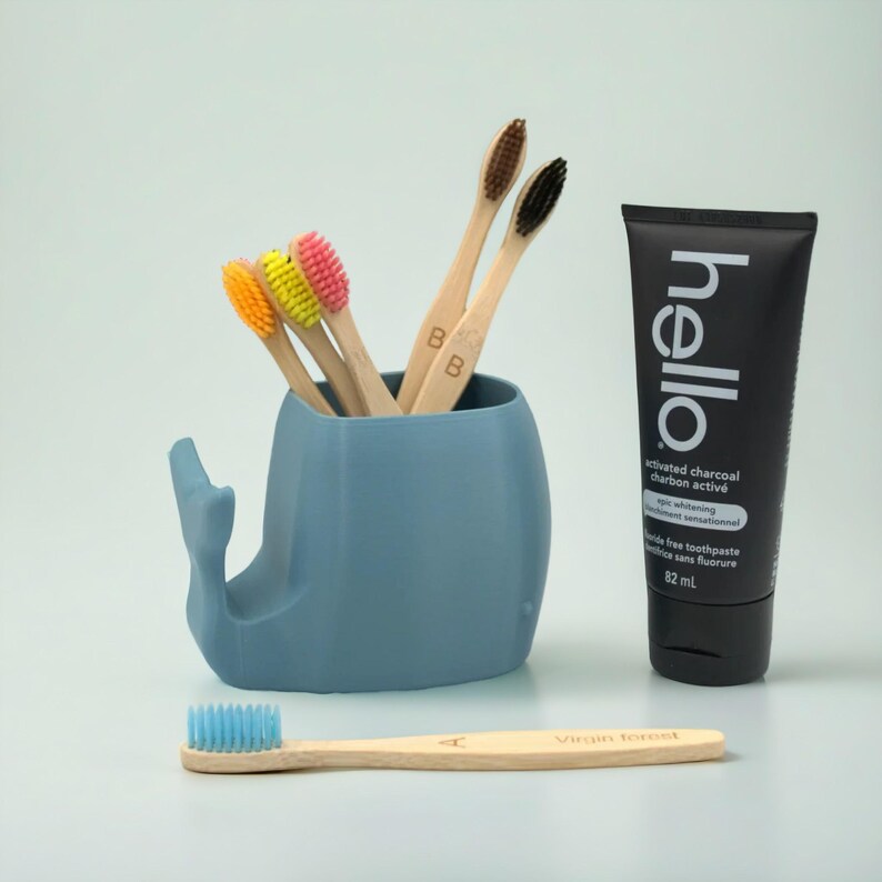 Whale-shaped 3D Printed Organizer – Eco-friendly Multifunctional Holder ...