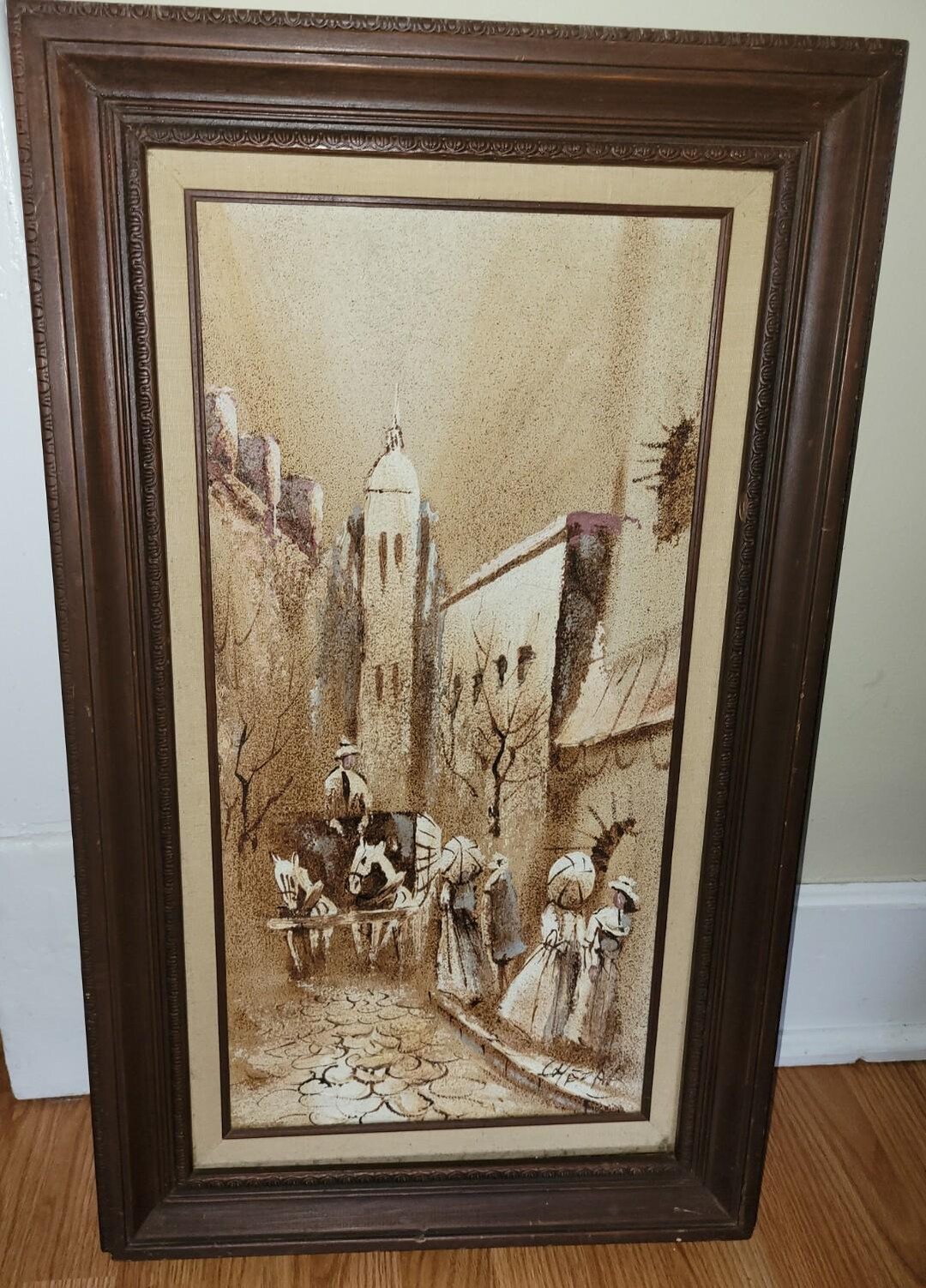 Boris Chezar Sand and Oil Painting - Etsy