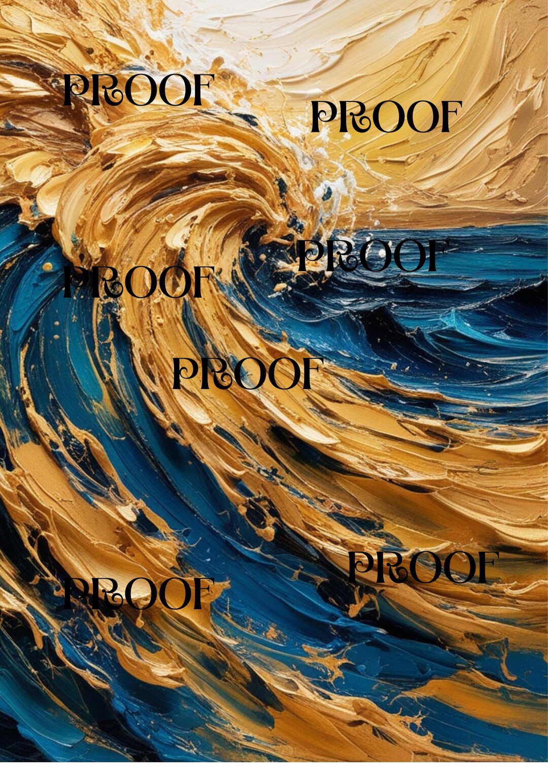 Beautiful Realistic Wave Picture (digital Download) - Etsy