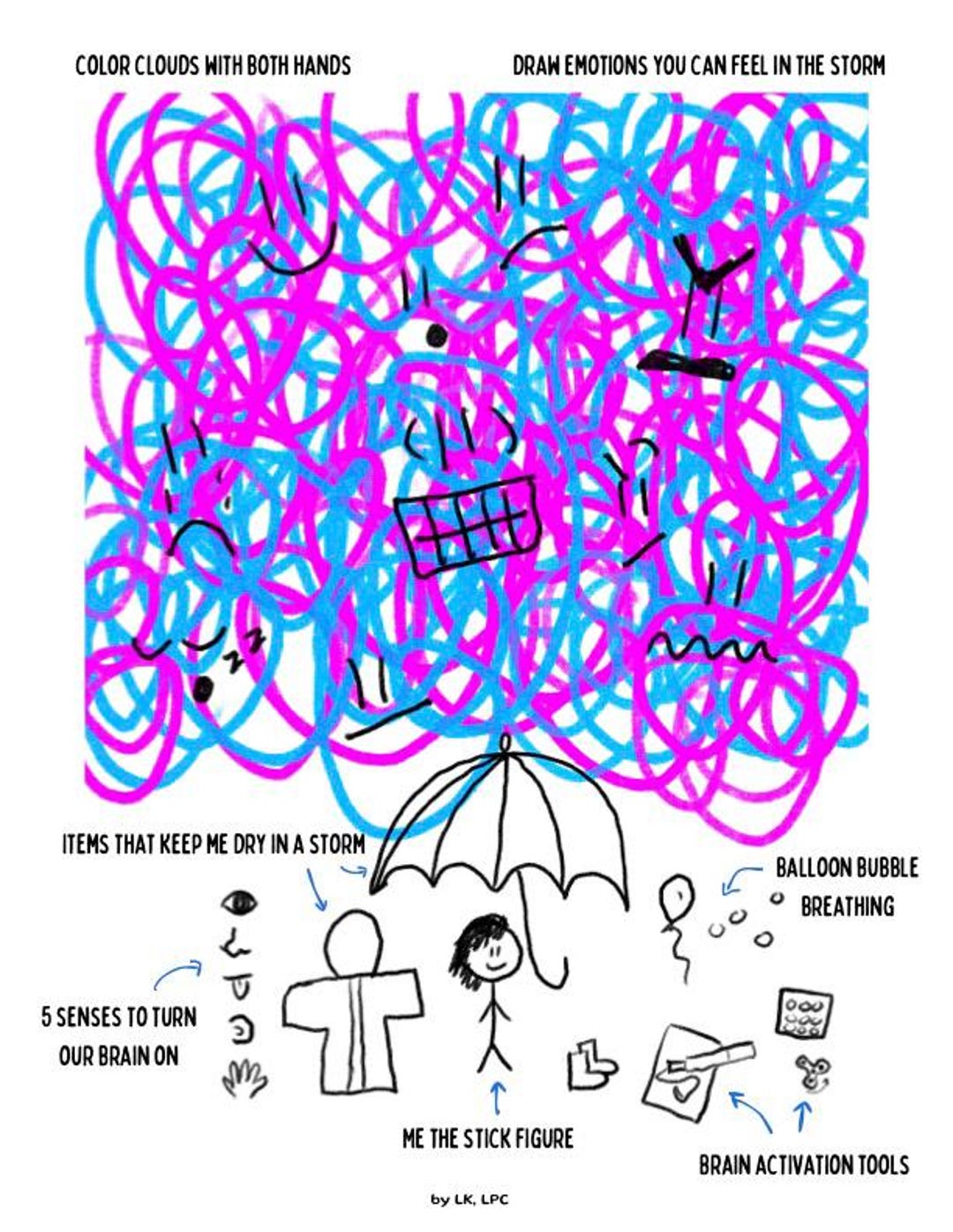 Emotional Storm Toolkit: Using Creativity to Calm and Connect, Coping ...