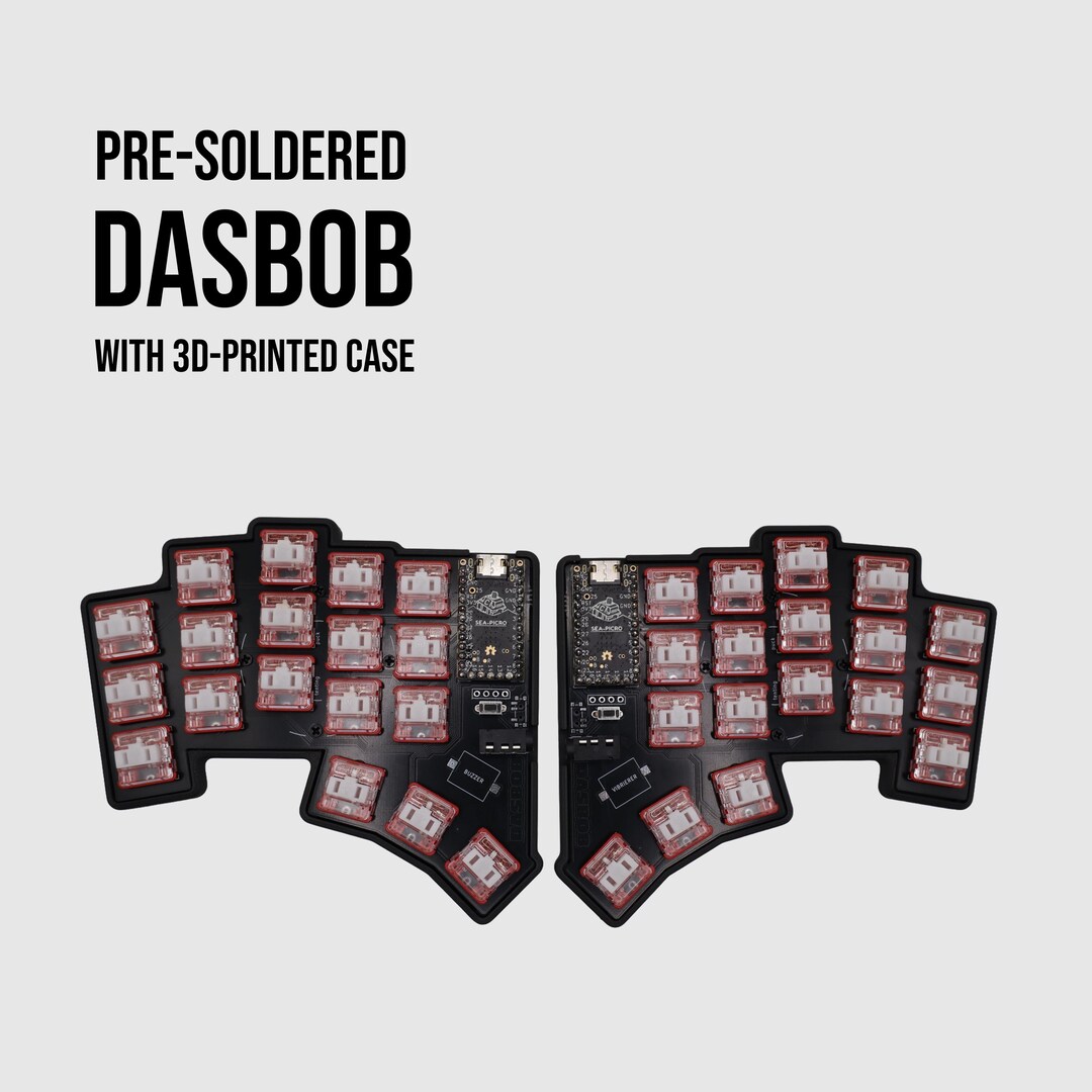 Pre-soldered DASBOB 36 Keys Ergonomic Split Keyboard - Etsy