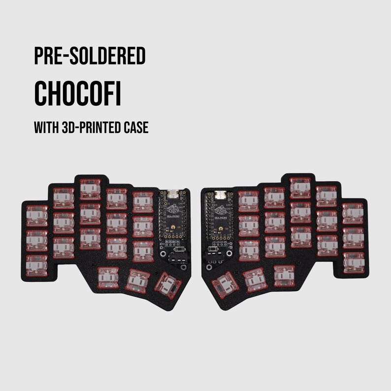 Chocofi 36 Keys Ergonomic Split Keyboard - Etsy
