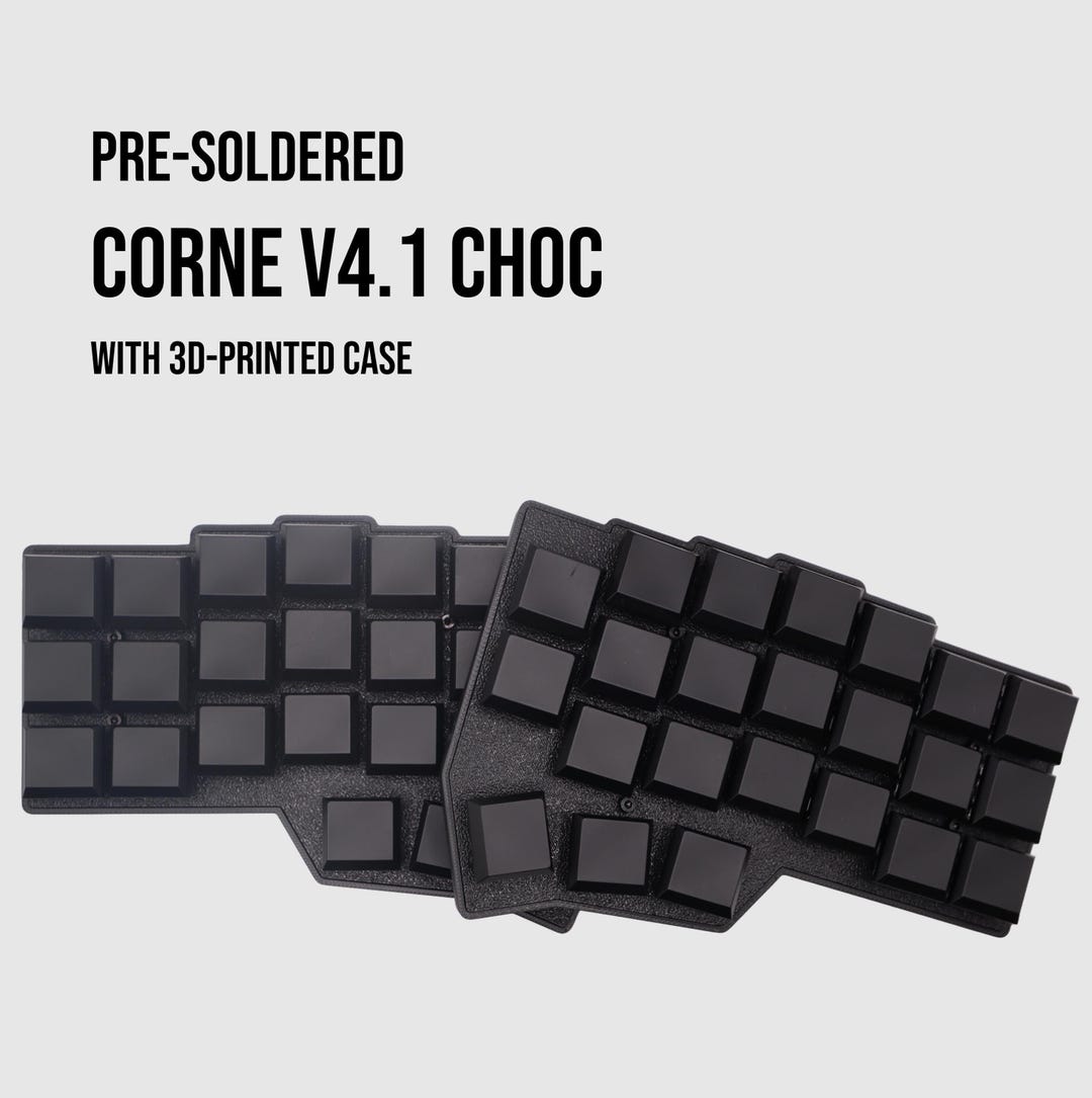 Pre-soldered Corne V4.1 Choc Ergonomic Split Mechanical Keyboard - Etsy