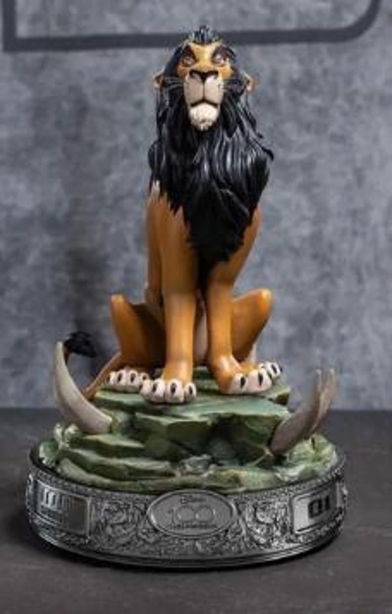 Scar the Lion King STL - Etsy