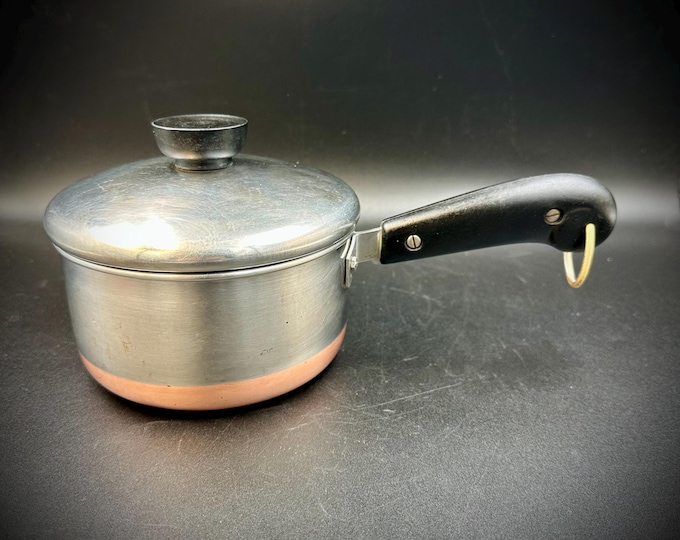 Vintage REVERE WARE 1 Quart Sauce Pan | Copper Bottom, Older Series ...