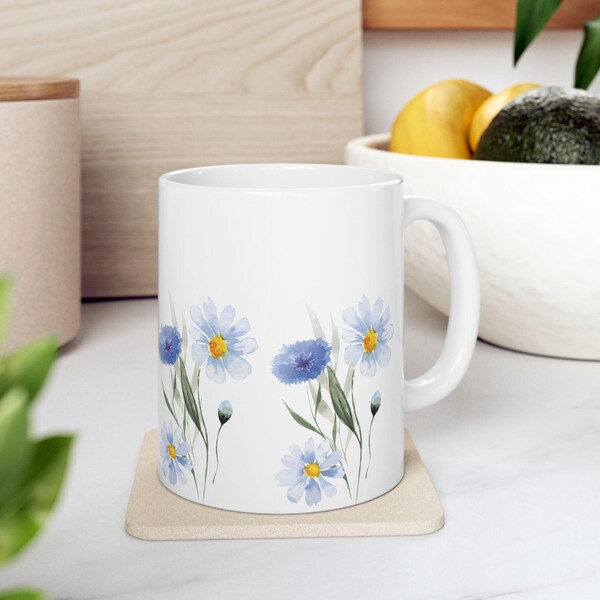 Daisy Mug - Etsy