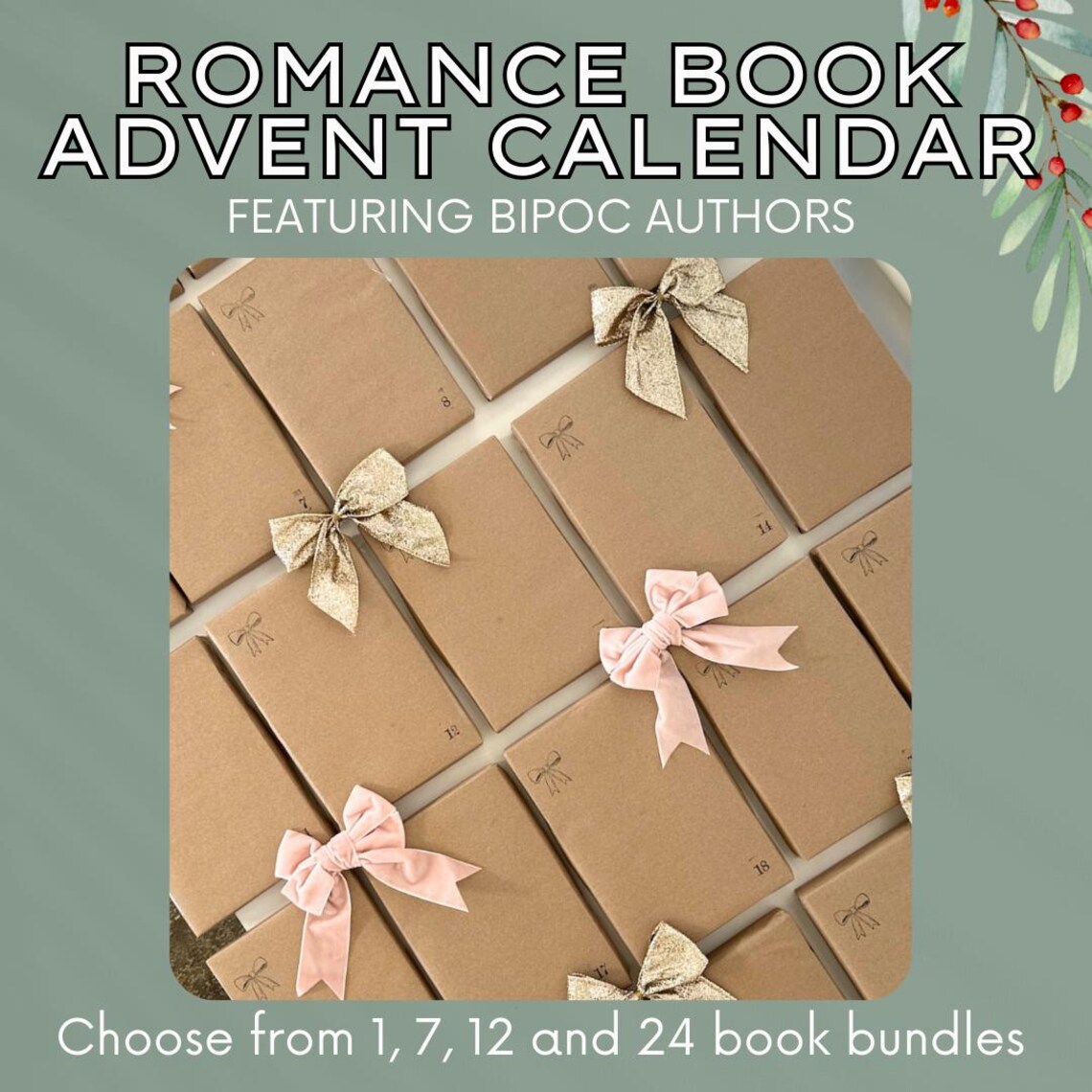 BIPOC Romance Book Advent Calendar | Blind Date With a Book - Etsy
