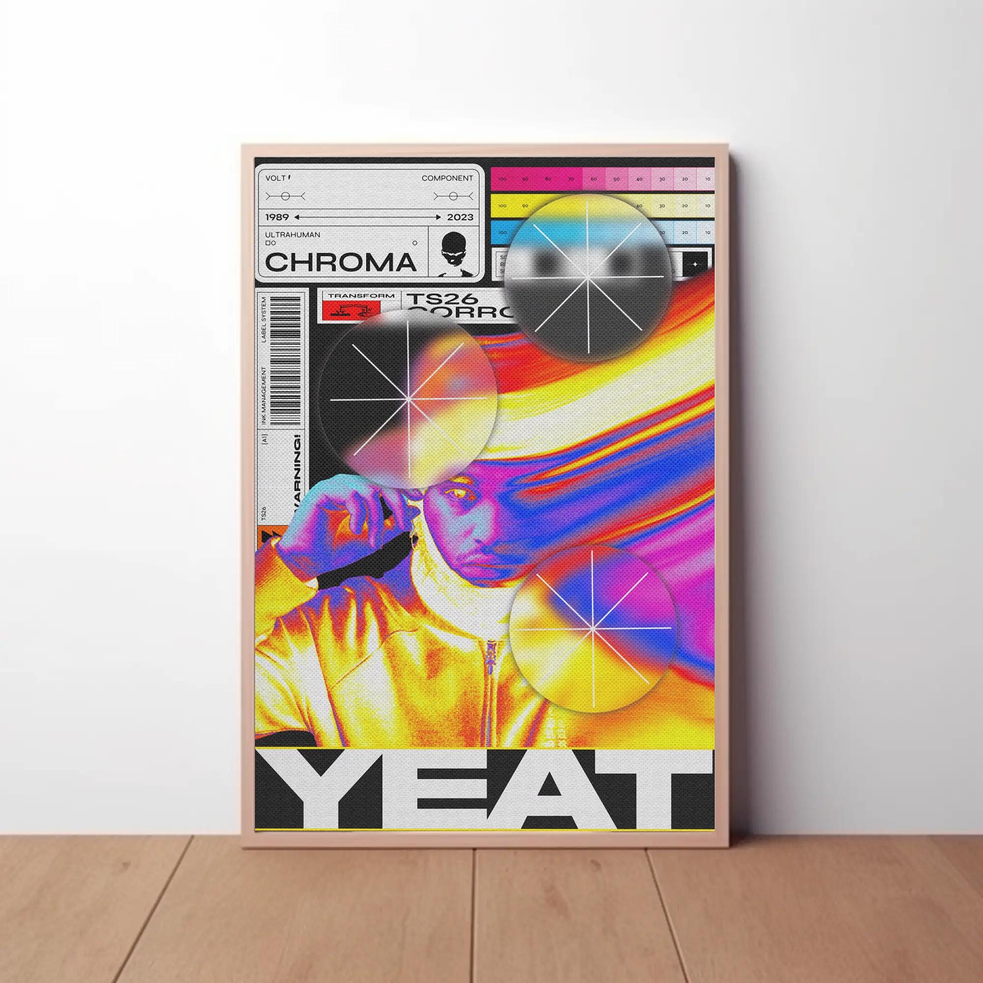 Yeat Poster, Yeat Rapper Poster, Yeat Print, Music Poster, Music Print, Music Wall Art, Rapper ...