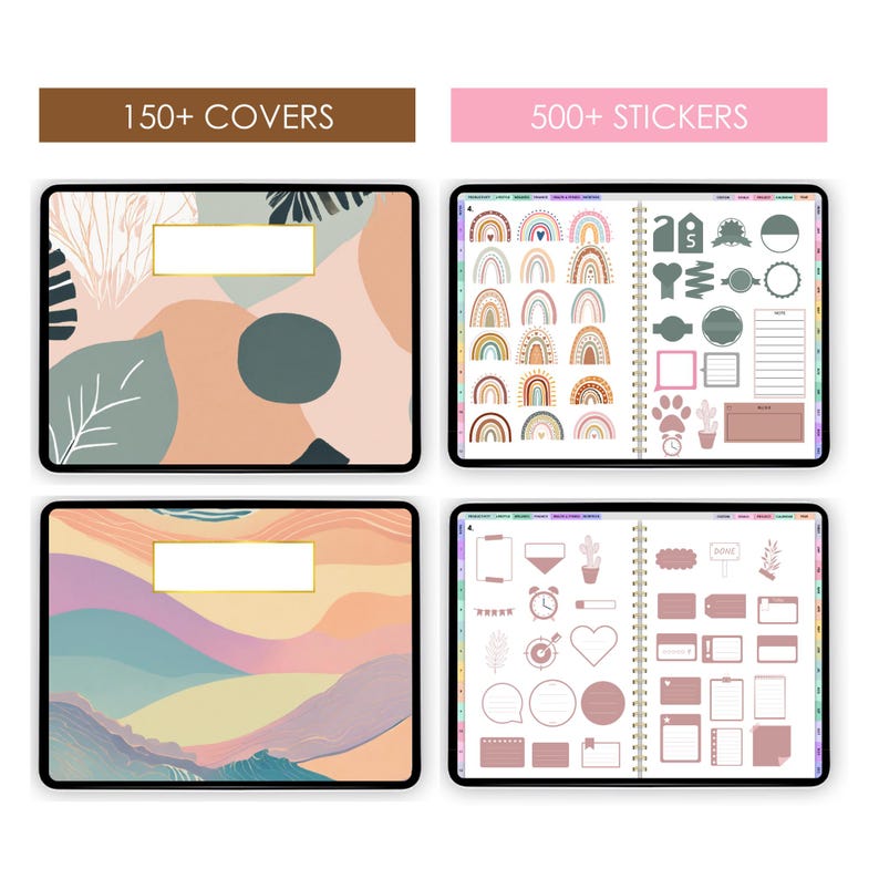 2025–2026 Ultimate All‑in‑one Planner – Printable Digital Planner ...