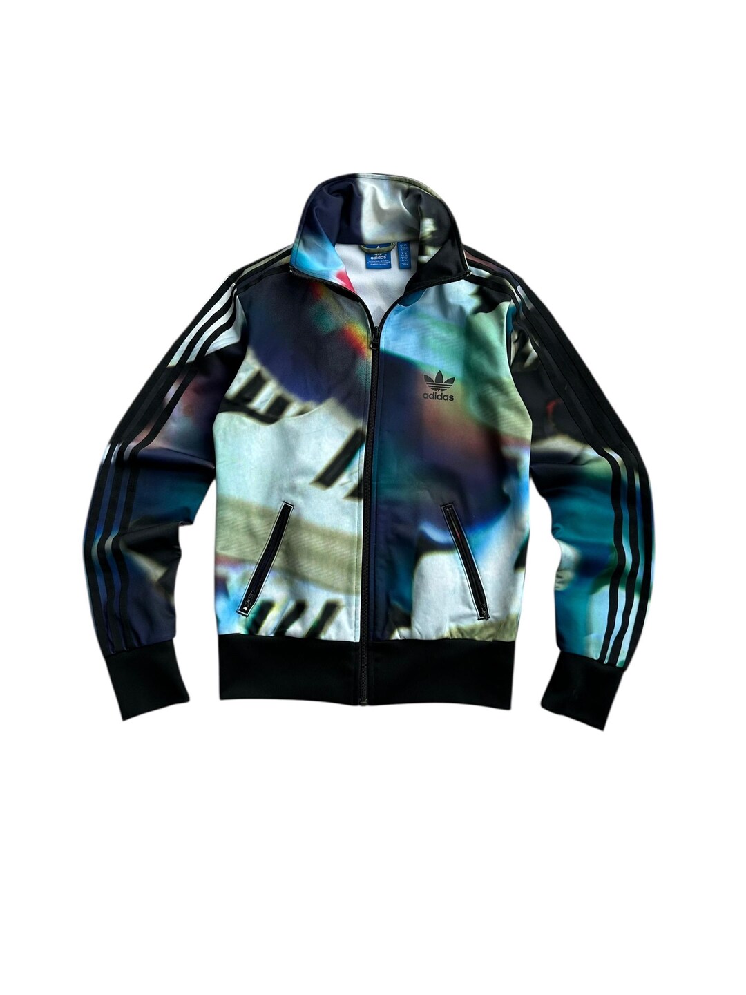 Adidas Originals Firebird Track Jacket Multicolor Iridescent Trefoil ...