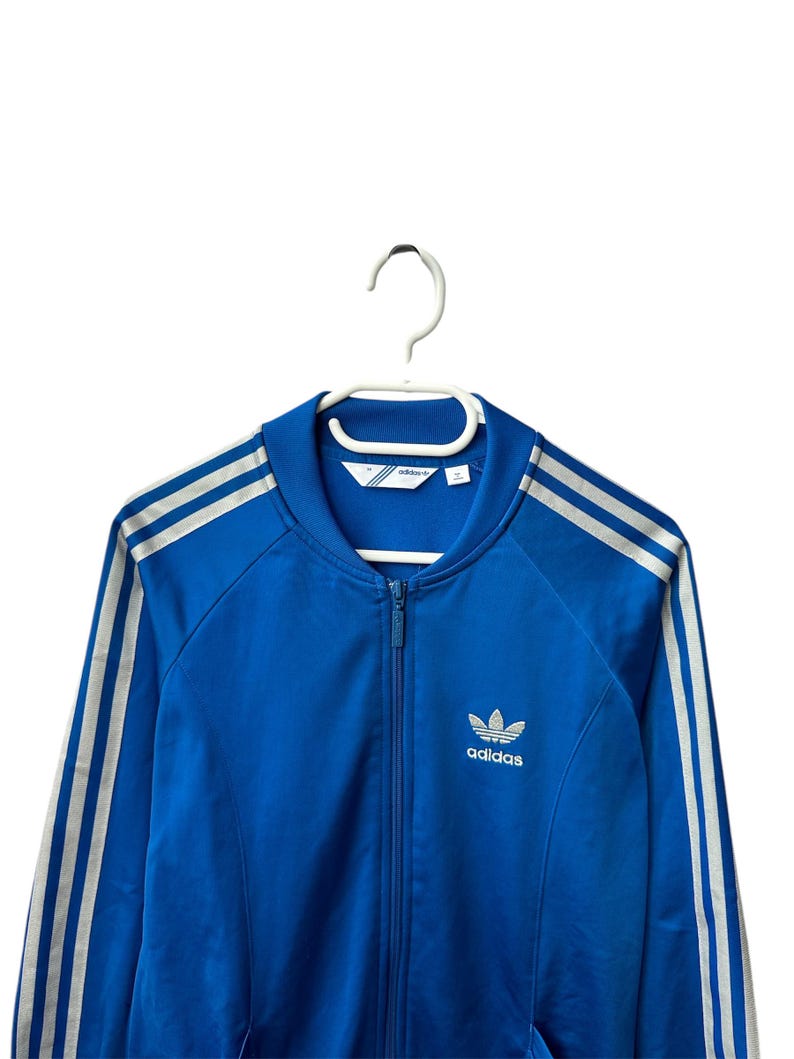 Vintage Adidas Firebird Blue Woman Track Jacket - Etsy