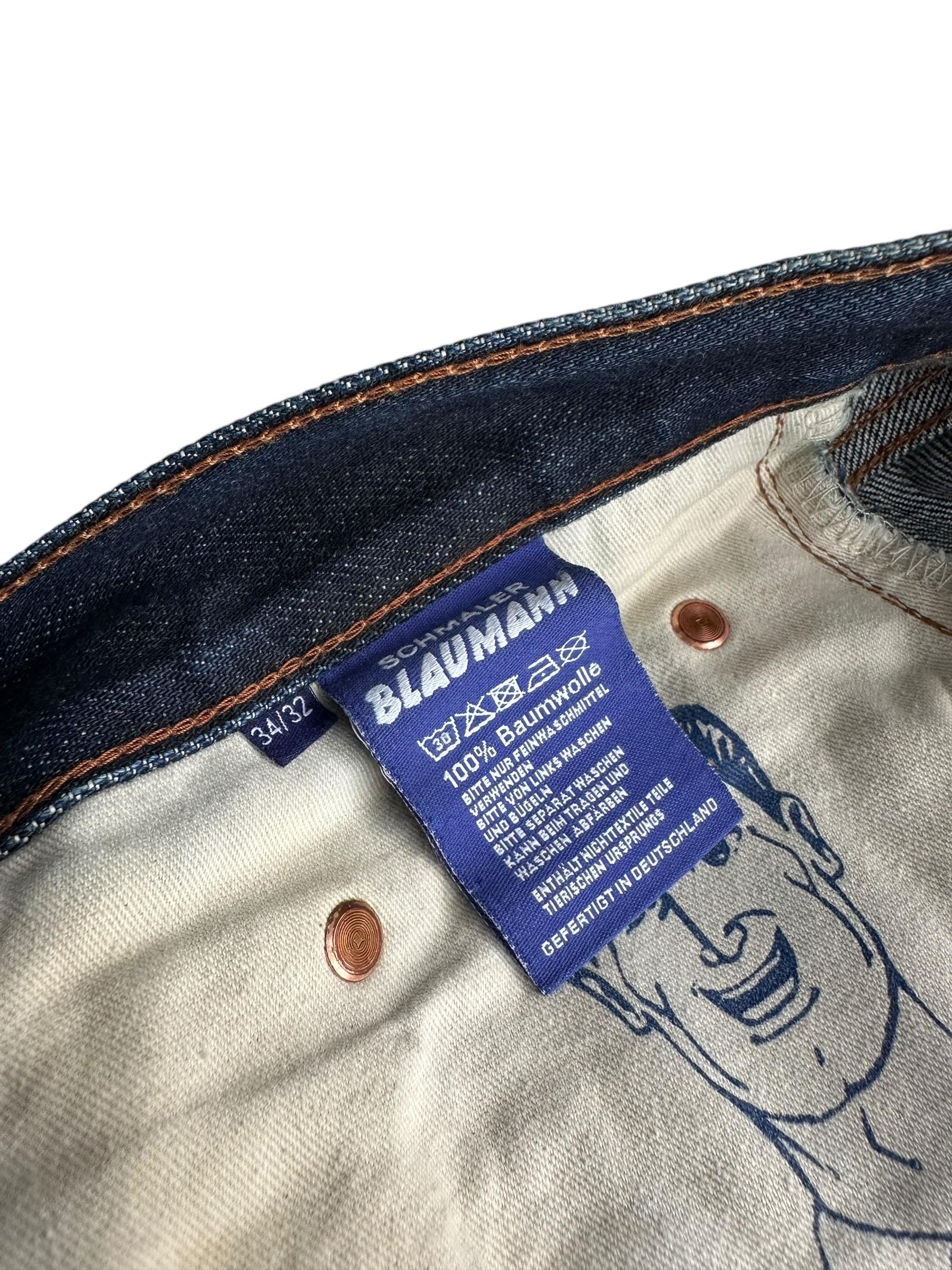 Vintage Schmaler Blaumann German Japanese Selvedge Jeans - Etsy