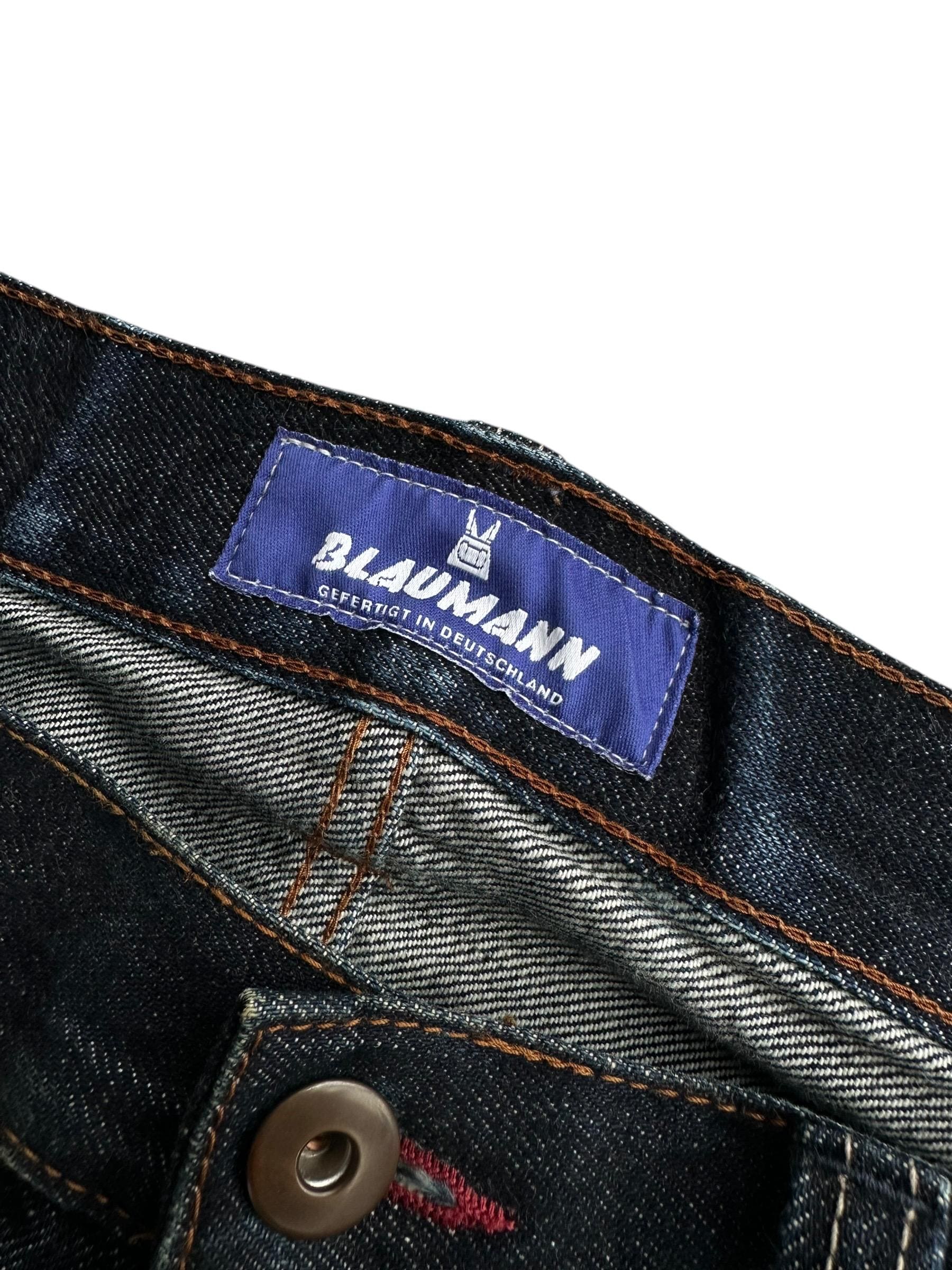 Vintage Schmaler Blaumann German Japanese Selvedge Jeans - Etsy