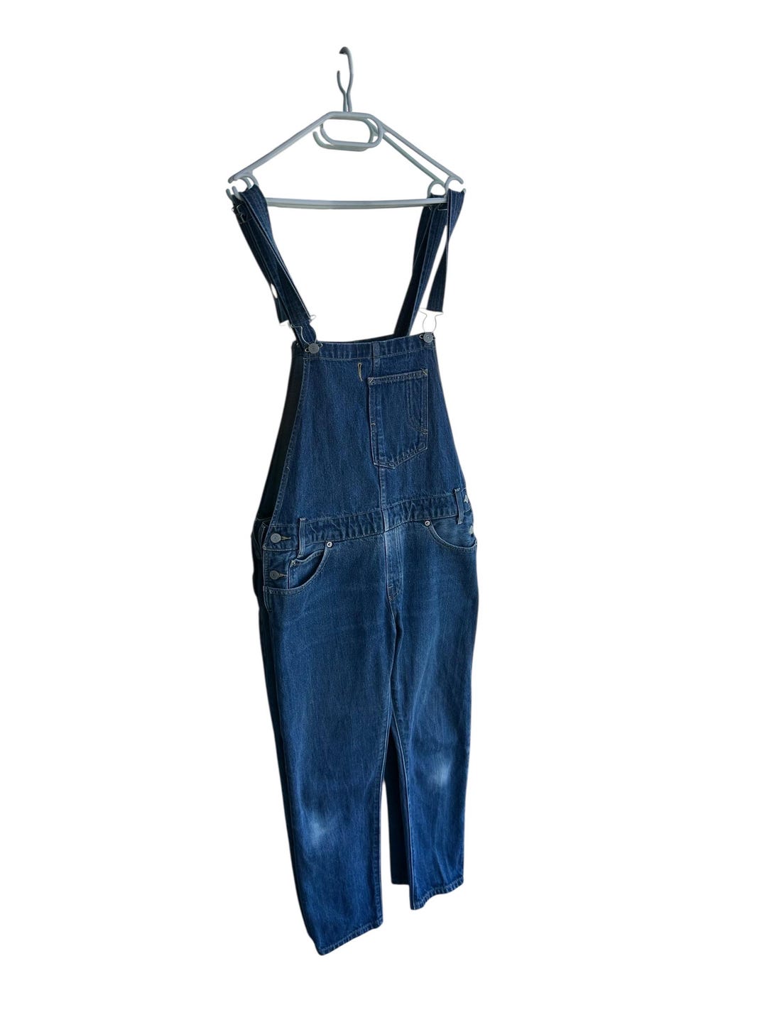 Levi’s Woman Navy Denim Overall Tracksuit Sz M - Etsy