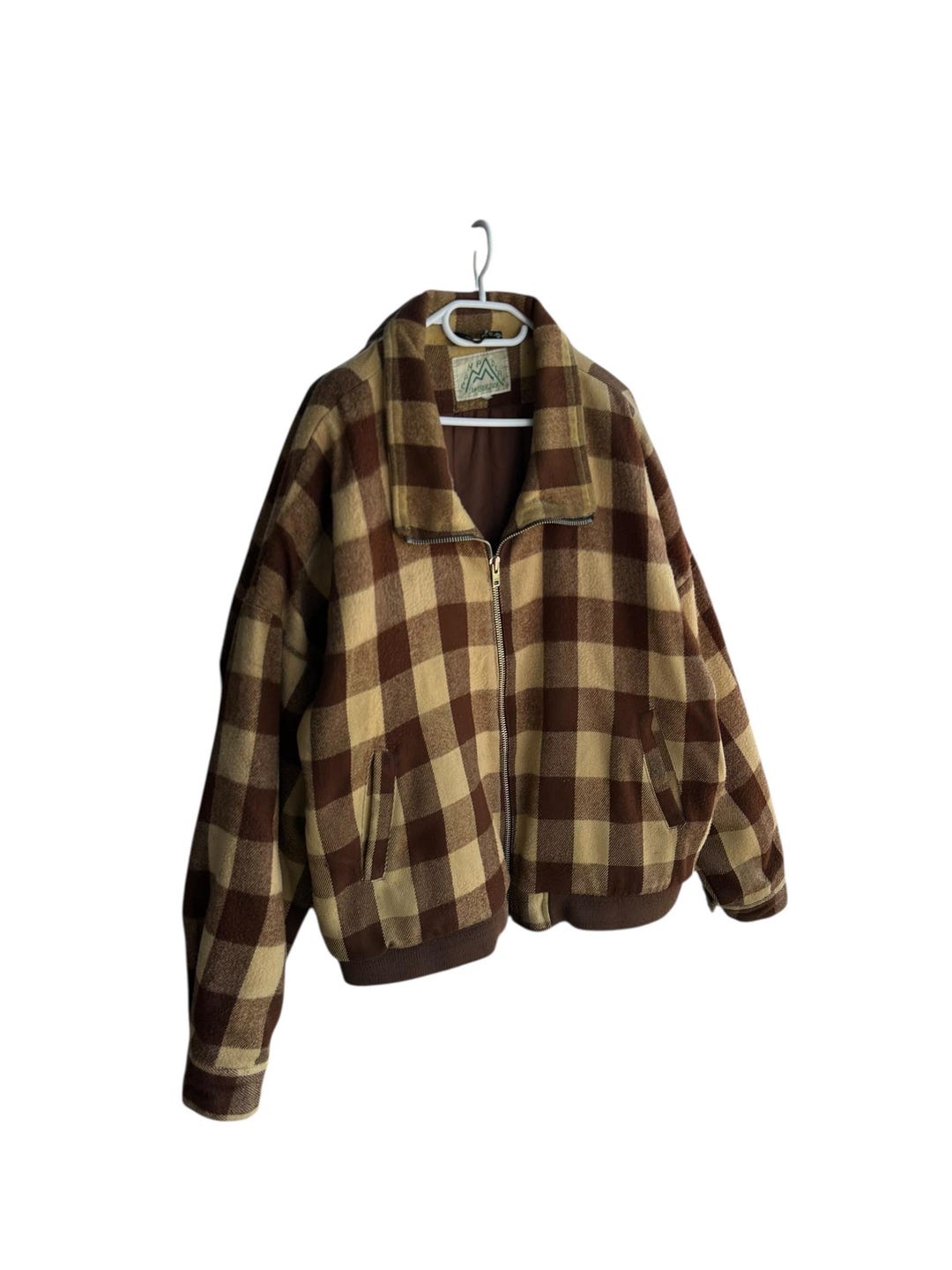Vintage Canadian Lumberjack Wool Plaid 90s Heavy Jacket - Etsy