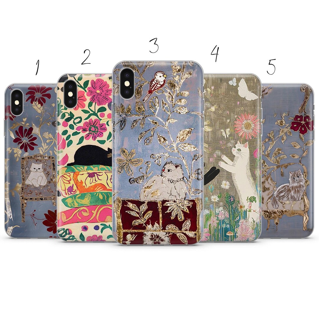 White Cat Pearl Rococo Catcore Mosaic Painting Cat Meow Kitten Joy for ...