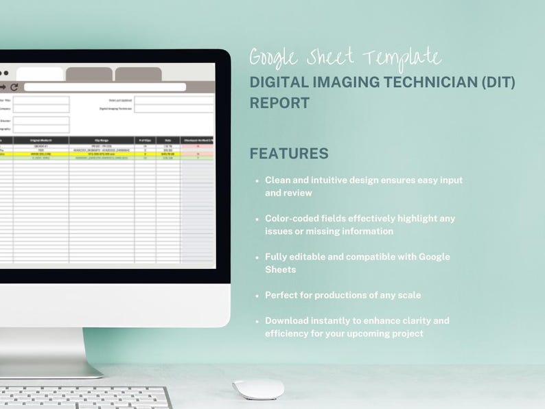 Digital Imaging Technician Report Template Customizable & Easy to Use ...