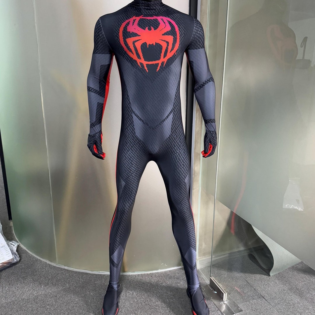 Miles Morales Spider Man Costume Spider-man: Across the Spider-verse ...