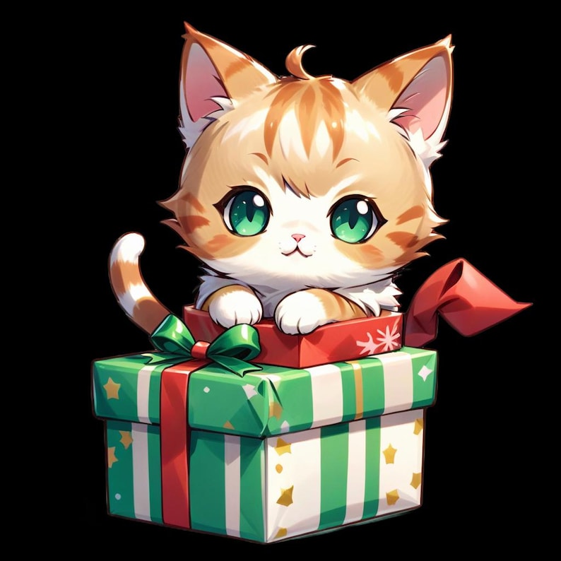 Present Cat VTUBER Pngtuber for Veadotube / Vtubing Kick Twitch Discord ...