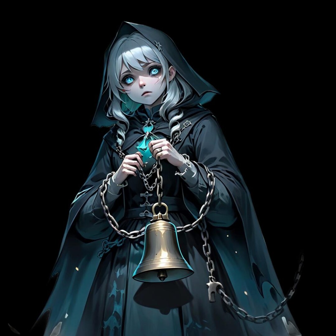 Bell Witch Vtuber: Spooky Ghost Pngtuber for Streaming - Etsy