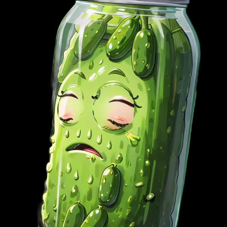 Pickle Jar Vtuber: Pngtuber for Twitch, Discord, Kick - Etsy