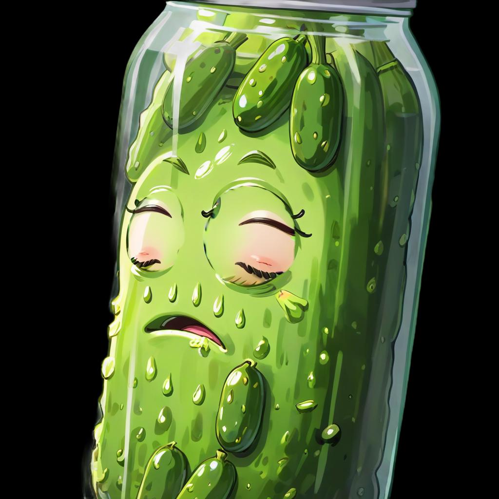 Jar of Pickles VTUBER Pngtuber for Veadotube / Vtubing Kick Twitch ...
