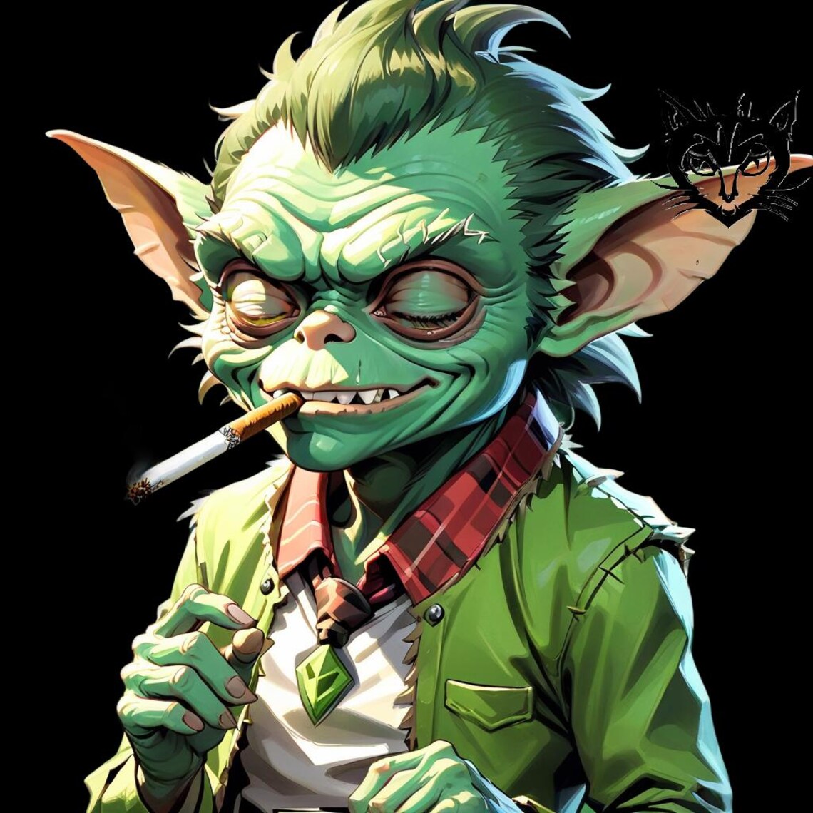 Toking Gremlin VTUBER Pngtuber for Veadotube / Vtubing Kick Twitch ...