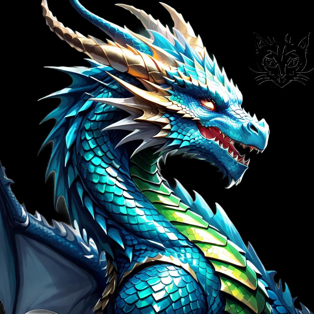 Dragon VTUBER Pngtuber for Veadotube / Vtubing Kick Twitch Discord ...