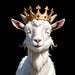 King Goat VTUBER Pngtuber for Veadotube / Vtubing Kick Twitch Discord ...